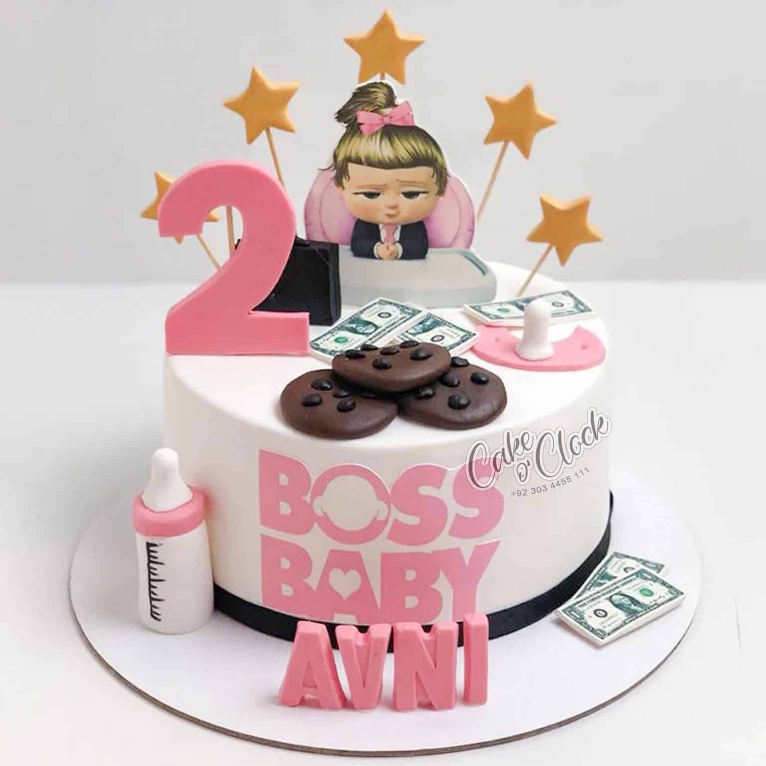 Boss Baby cake - Cake O Clock - Best Customize Designer Cakes Lahore